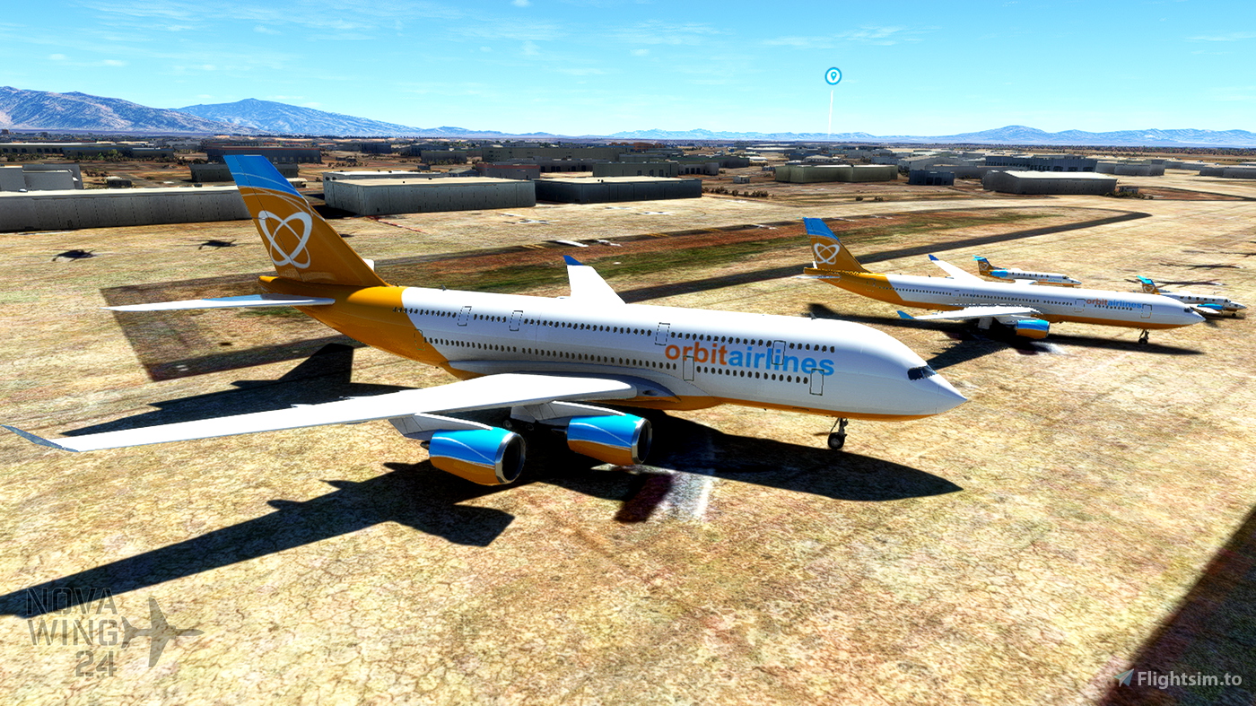 Orbit Airlines AI Livery Pack pour Microsoft Flight Simulator | MSFS