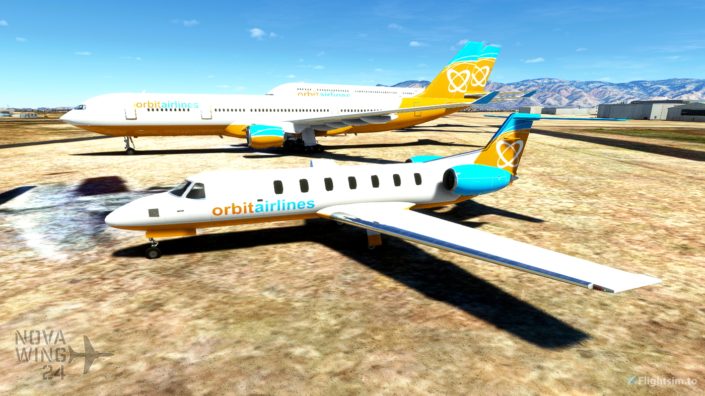 Orbit Airlines AI Livery Pack pour Microsoft Flight Simulator | MSFS