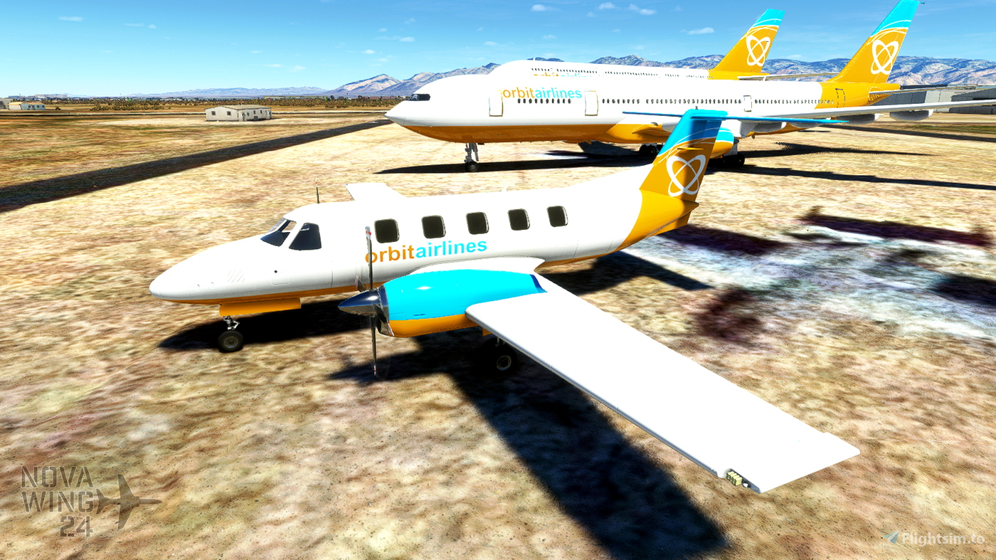 Orbit Airlines AI Livery Pack pour Microsoft Flight Simulator | MSFS