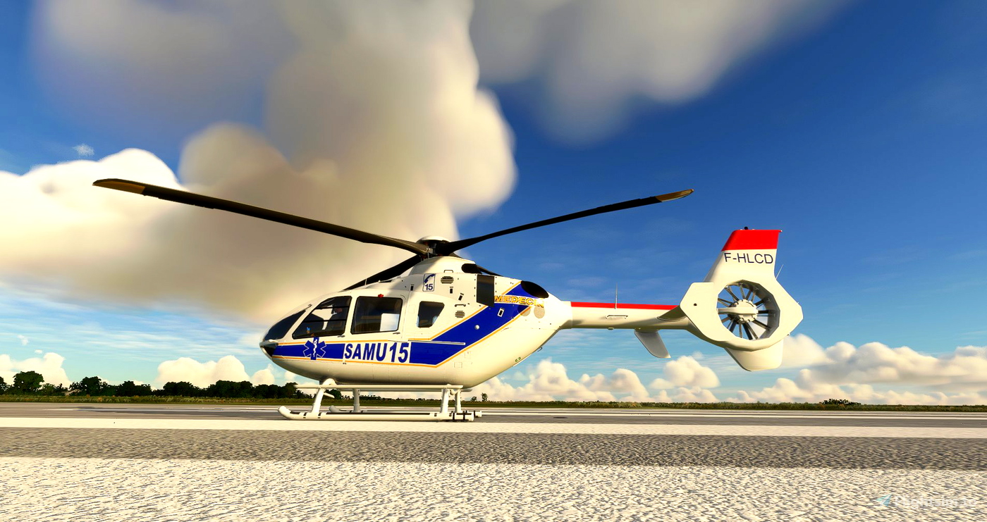 Airbus H135 - SAMU 15 - 10/2021 for Microsoft Flight Simulator | MSFS