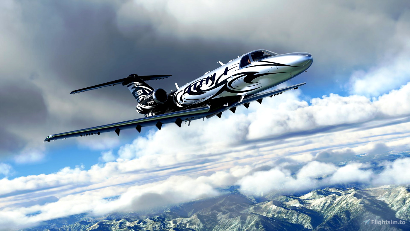 Cessna Citation CJ4 N80EM for Microsoft Flight Simulator | MSFS