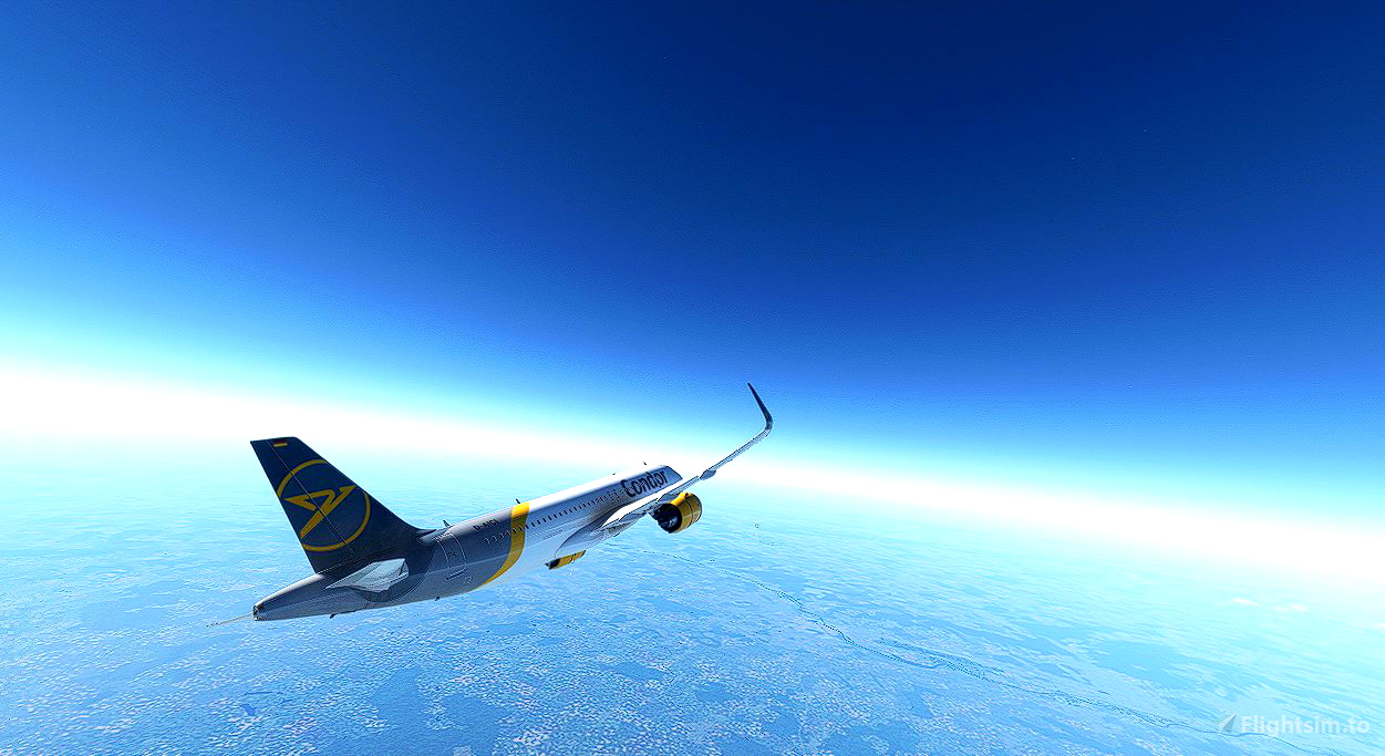 Condor livery for Microsoft Flight Simulator | MSFS