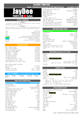 FBW A32NX/A320 (incl. FS2Crew) - Guide - Checklists & Procedures のために ...