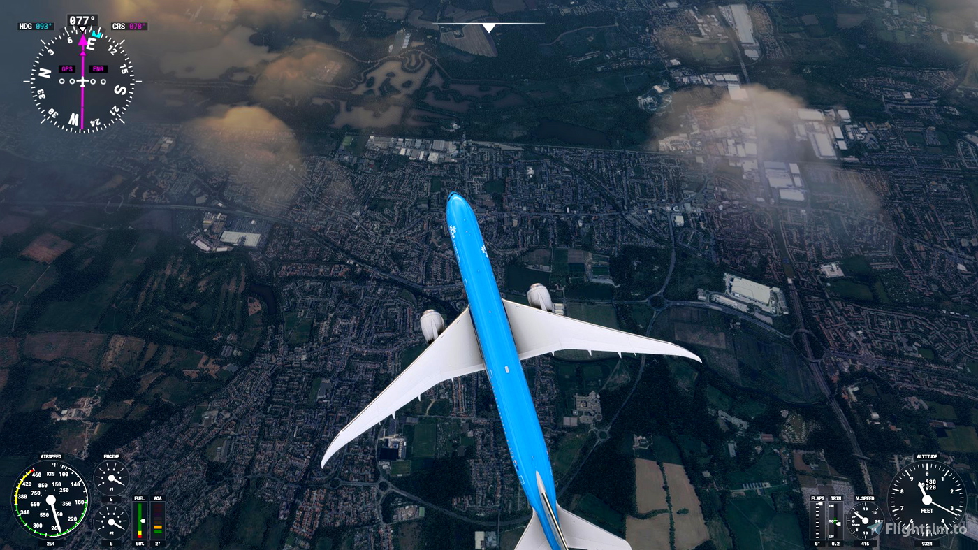 Landing EHAM "Schiphol Airport" ILS 36R APPROACH for Microsoft Flight ...