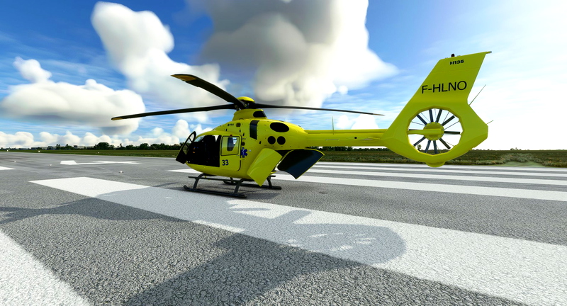 Airbus H135 - SAMU 33 - 10/2021 for Microsoft Flight Simulator | MSFS