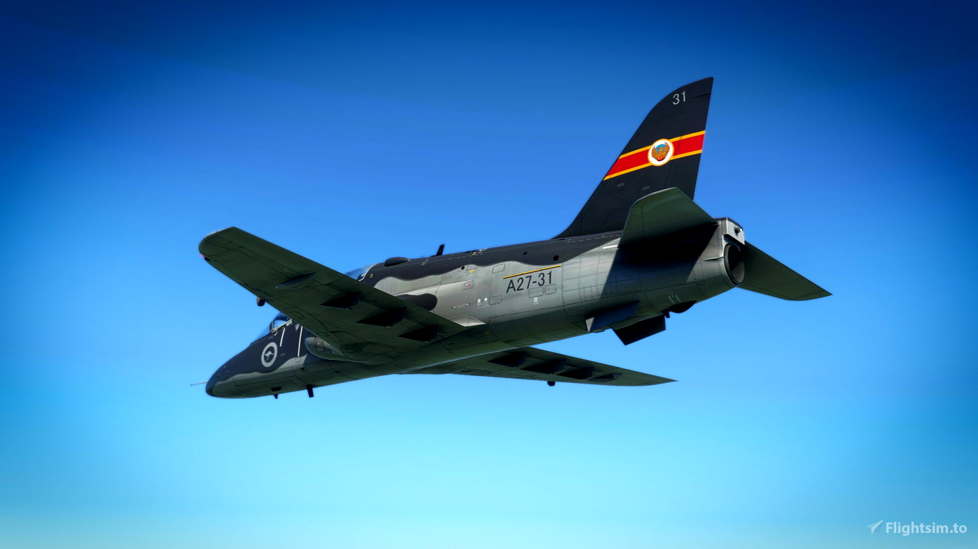 Just Flight Hawk T1 RAAF Hawk Royal Australian Air Force Hawk dark ...