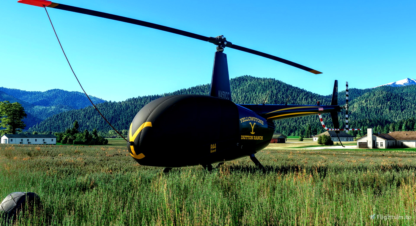 R44 Raven II - Yellowstone Dutton Ranch | N450CC for Microsoft Flight ...