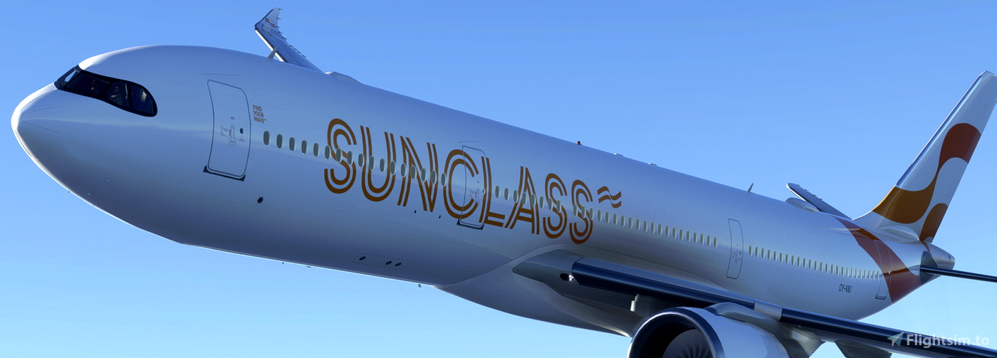 SUNCLASS AIRLINES OY-VKI 8K for Microsoft Flight Simulator | MSFS