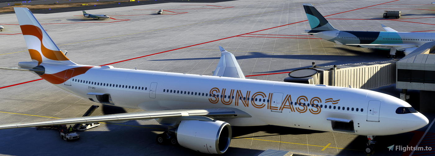 SUNCLASS AIRLINES OY-VKI 8K for Microsoft Flight Simulator | MSFS