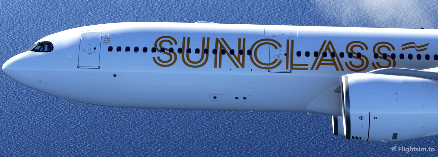 SUNCLASS AIRLINES OY-VKI 8K for Microsoft Flight Simulator | MSFS