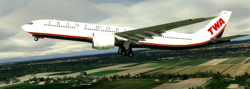 TWA New Livery Concept 8K for Microsoft Flight Simulator | MSFS