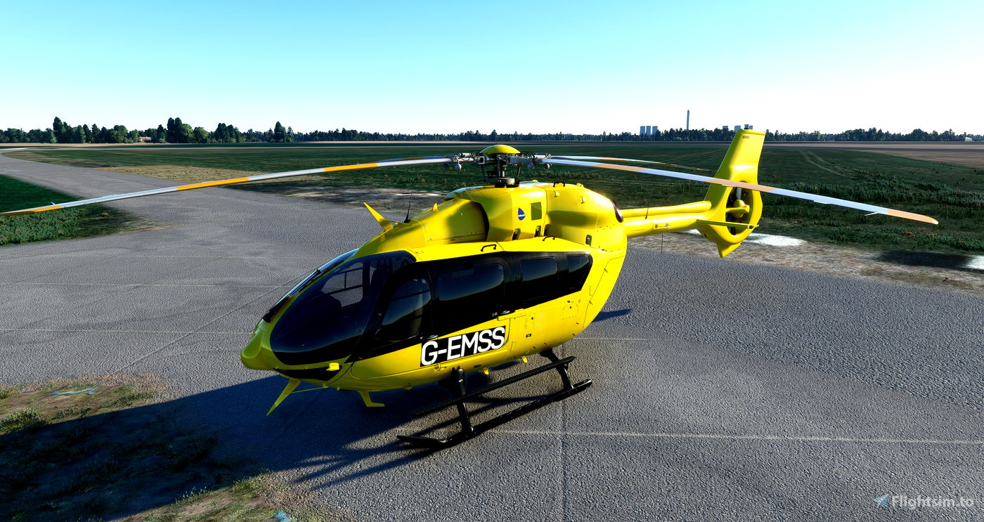 UK Air Ambulance G-EMSS | Airbus H145 | 8K for Microsoft Flight ...