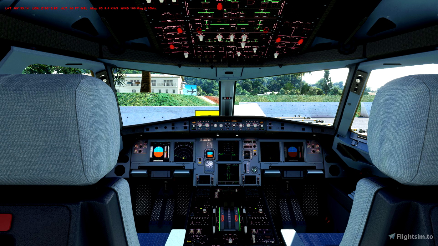 [A32NX] A320FBW Panel light is the same color with liveries for ...