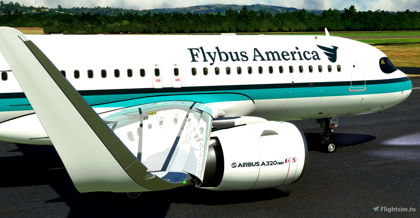 [A32NX] Flybus America for Microsoft Flight Simulator | MSFS