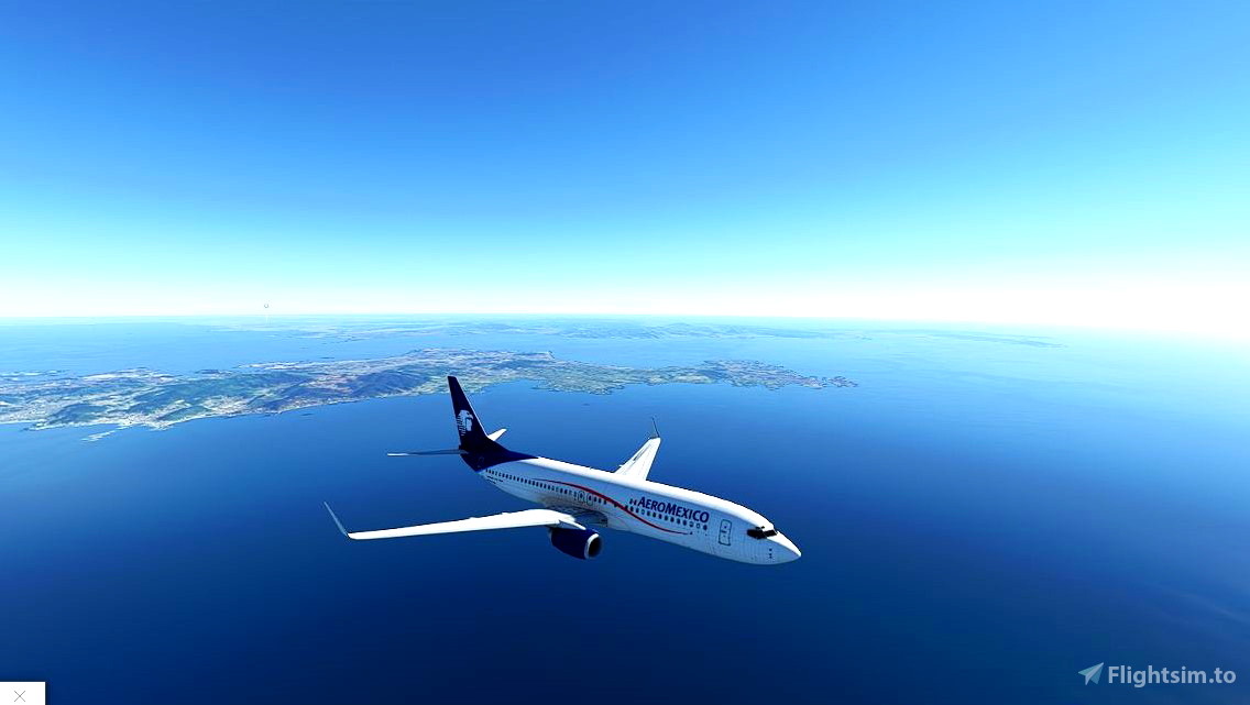 AEROMEXICO Corrected for Microsoft Flight Simulator | MSFS