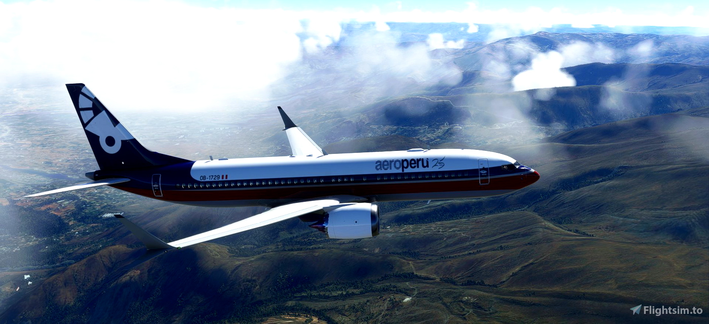 Aeroperu - Bredok3D 737 MAX for Microsoft Flight Simulator | MSFS