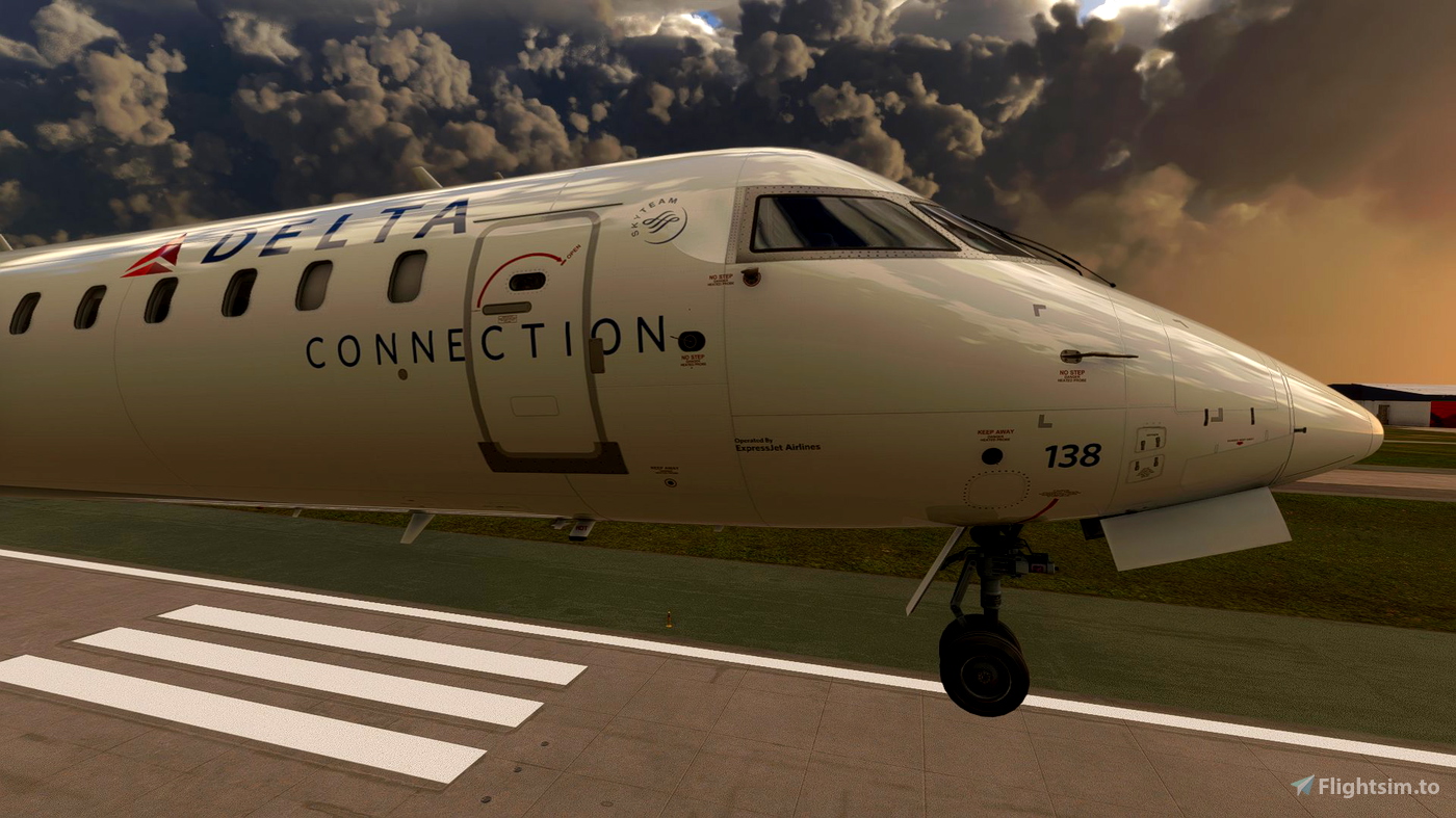 Aerosoft CRJ-900 - Delta Connection/ExpressJet Airlines - N138EV for ...