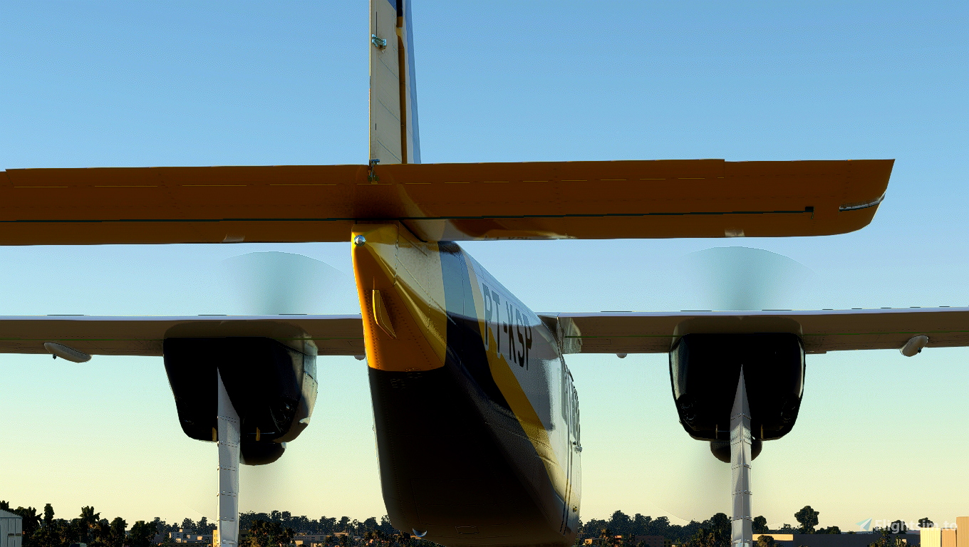 BN-2 Islander PT-KSP VOTEC for Microsoft Flight Simulator | MSFS