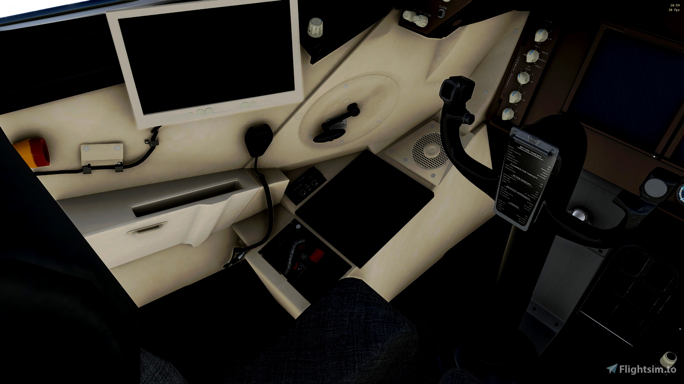 Boeing 747-8i_Brand New Carbon Cockpit for Microsoft Flight Simulator ...