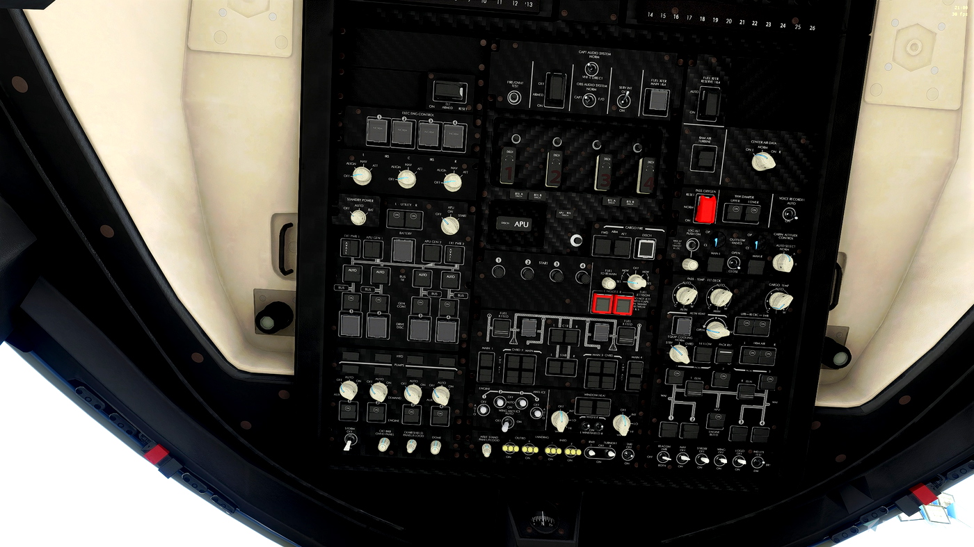 Boeing 747-8i_Brand New Carbon Cockpit for Microsoft Flight Simulator ...