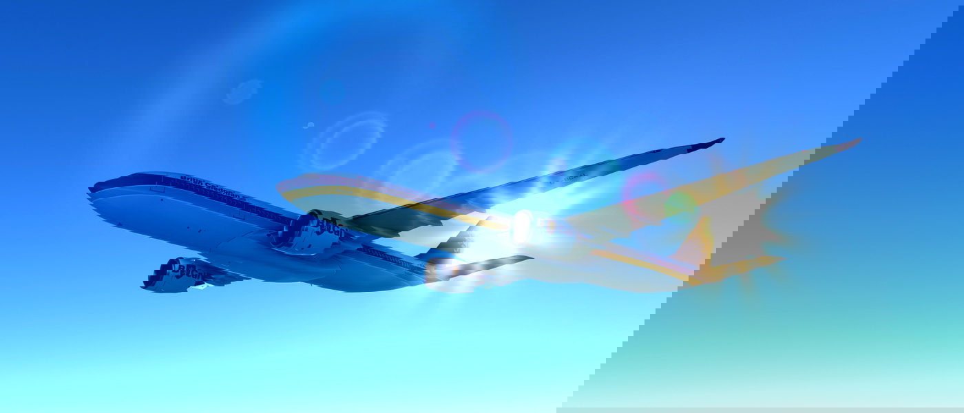 British Caledonian (G-BCAL) 1980's livery on Headwind Airbus A330neo ...