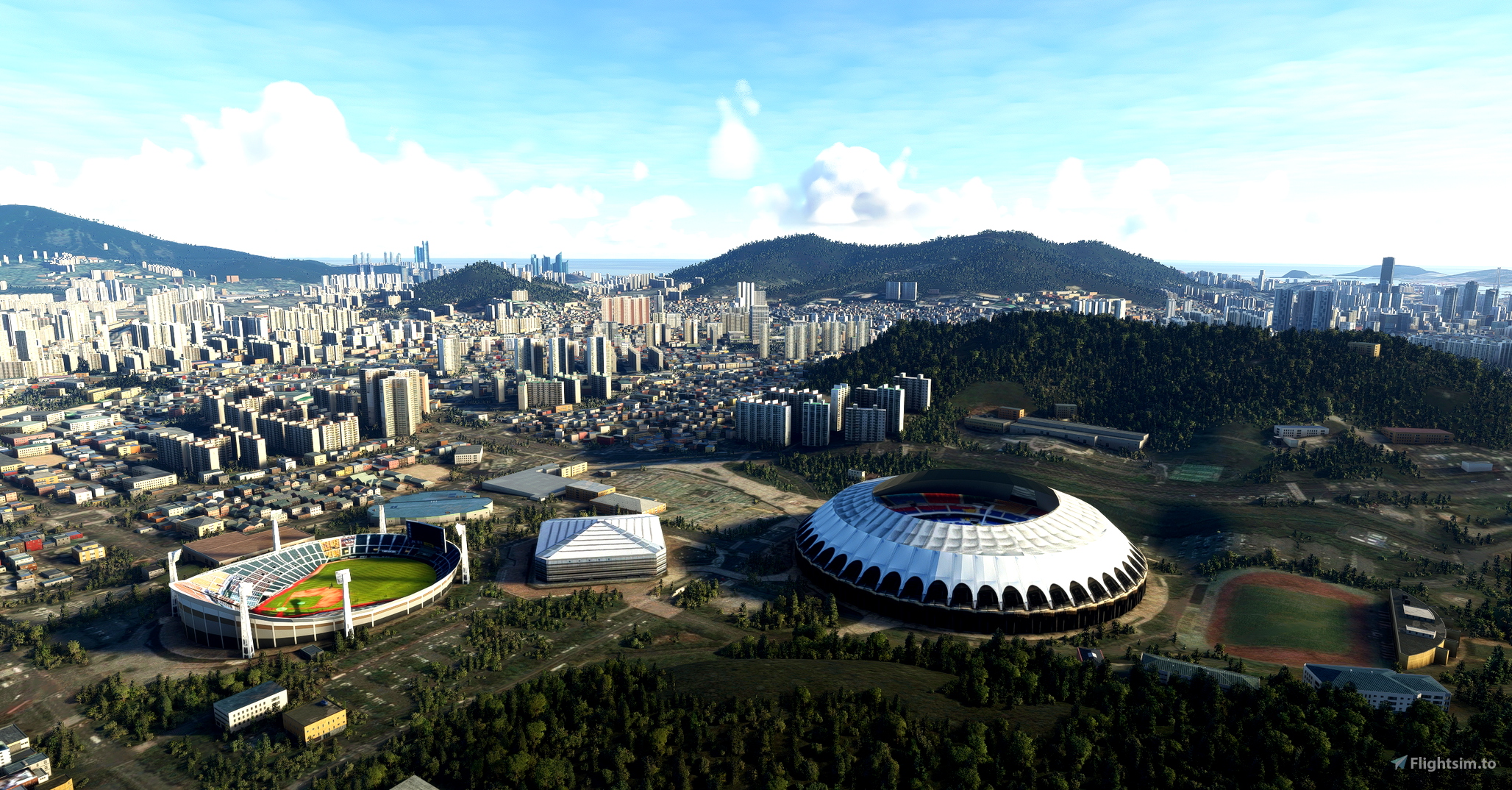 SamScene3D | Busan City Wow for MSFS