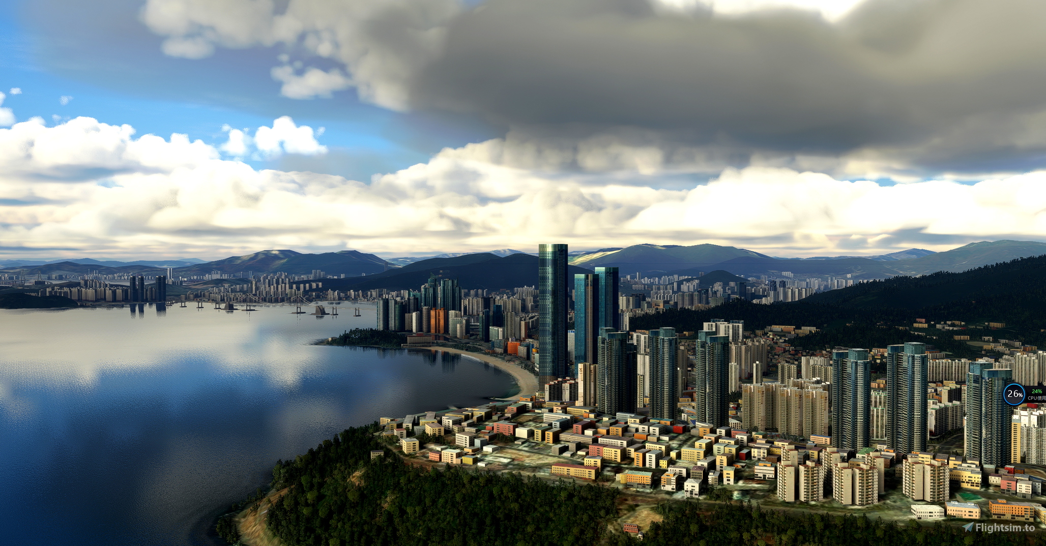 SamScene3D | Busan City Wow for MSFS