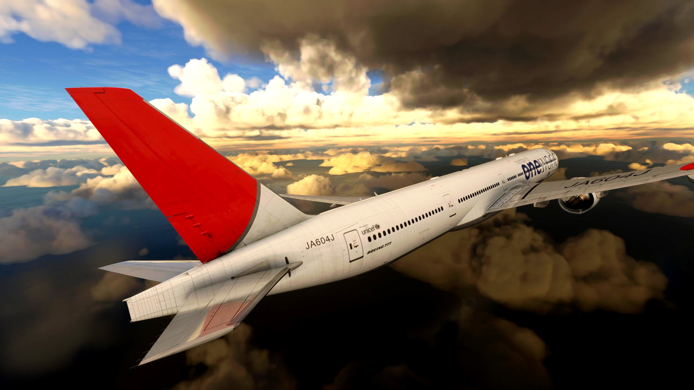 Captain Sim B777-300ER Japan Airlines Old Oneworld JA604J | 4K for ...