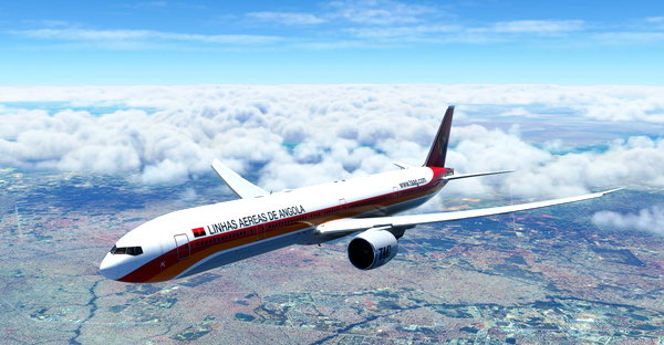 Boeing 777-300ER Aaron Rheins Livery for Microsoft Flight Simulator | MSFS