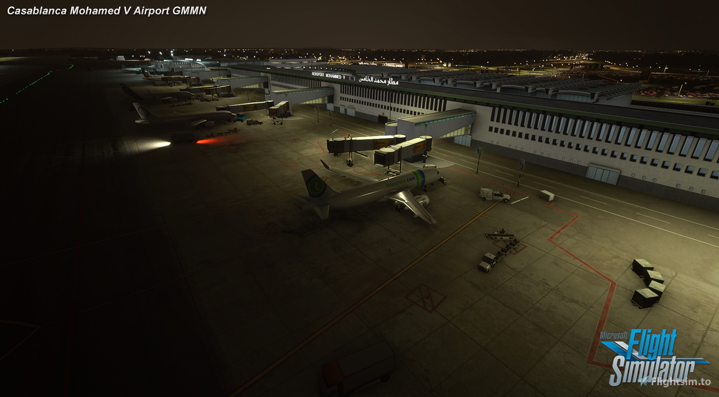 Prealsoft - GMMN - Casablanca Airport for Microsoft Flight Simulator | MSFS