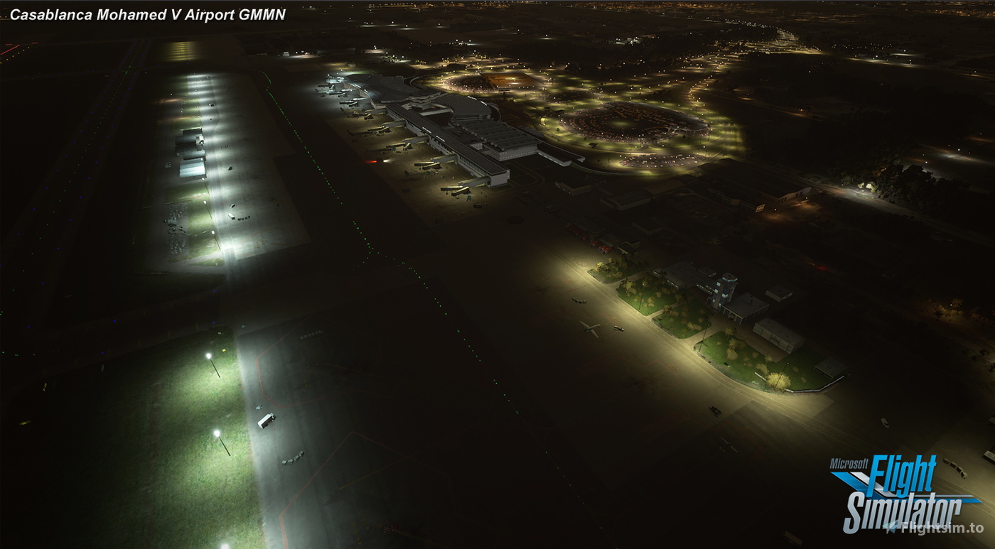 Prealsoft - GMMN - Casablanca Airport for Microsoft Flight Simulator | MSFS