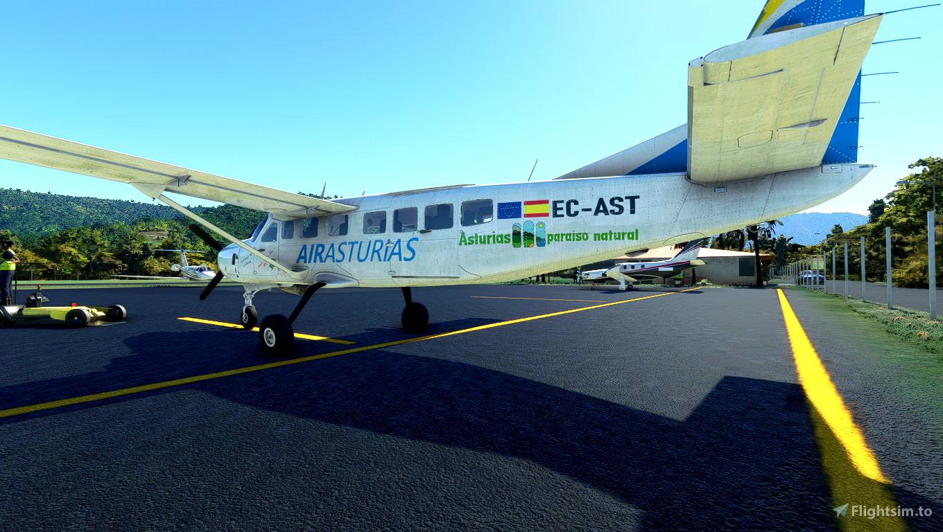 Cessna 208B No Pod Air Asturias Alaska Tour Livery 2021 (Weathered ...