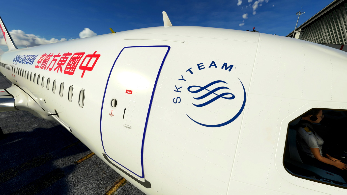 CHINA EASTERN AIRLINES MESH LIVERY FOR ASOBO A320 NEO for Microsoft ...
