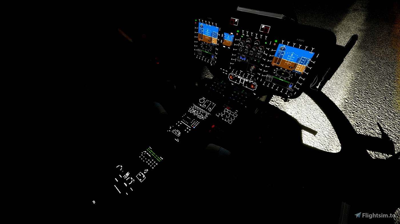 Emissive colors pack for H145 ALL VARIANTS for Microsoft Flight ...