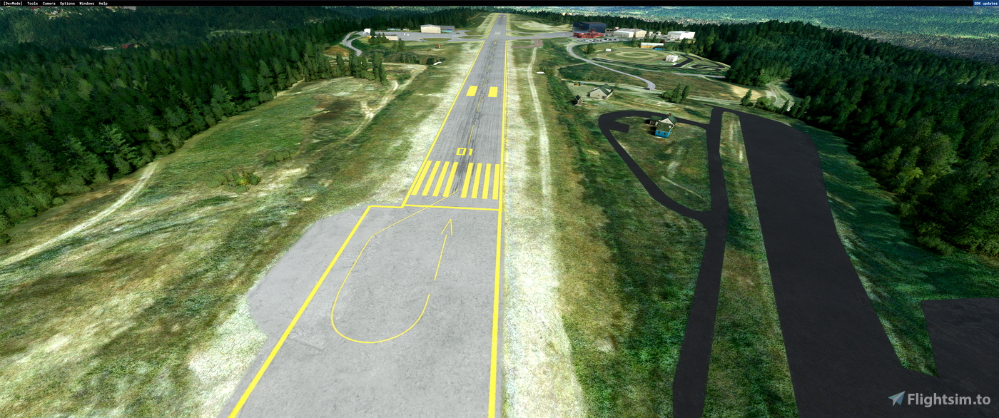 ENSN Skien airport Geiteryggen für Microsoft Flight Simulator | MSFS