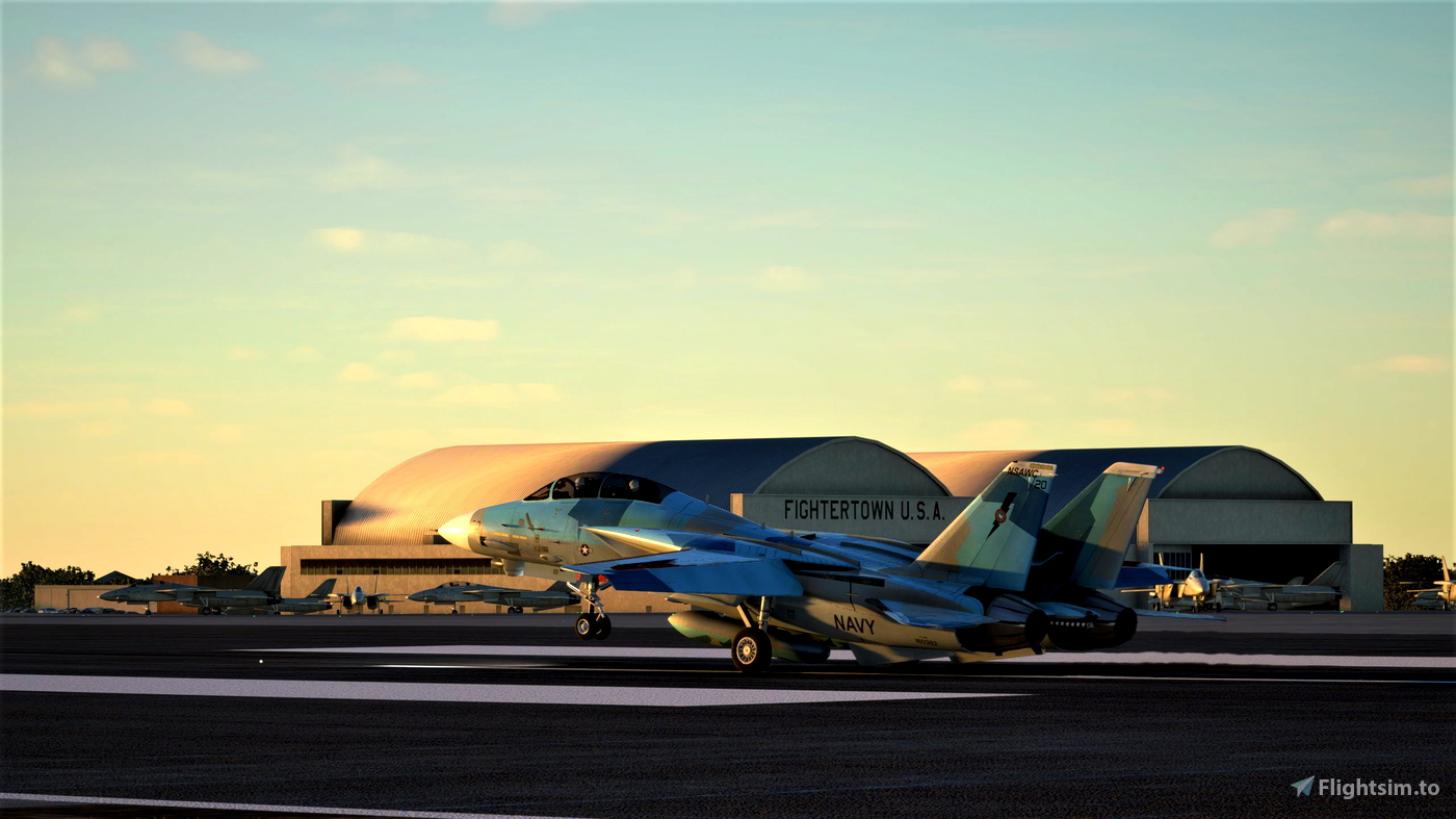 F-14B NSAWC (Real Top Gun) Splinter Scheme (Livery Only) for Microsoft ...