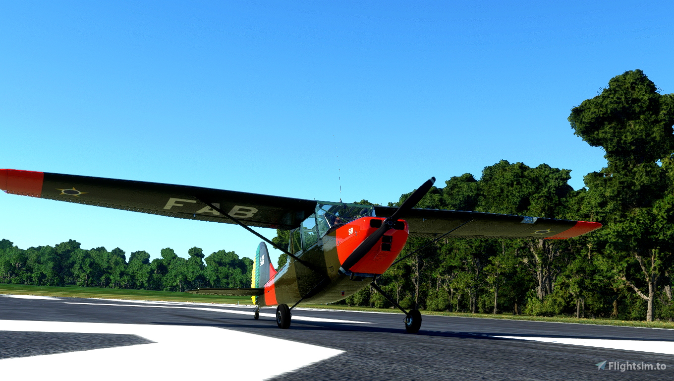 Cessna L-19 FAB 3158 Força Aérea Brasileira for Microsoft Flight ...