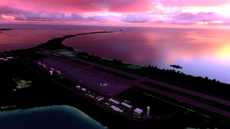 FJDG, Diego Garcia Navy Base for Microsoft Flight Simulator | MSFS