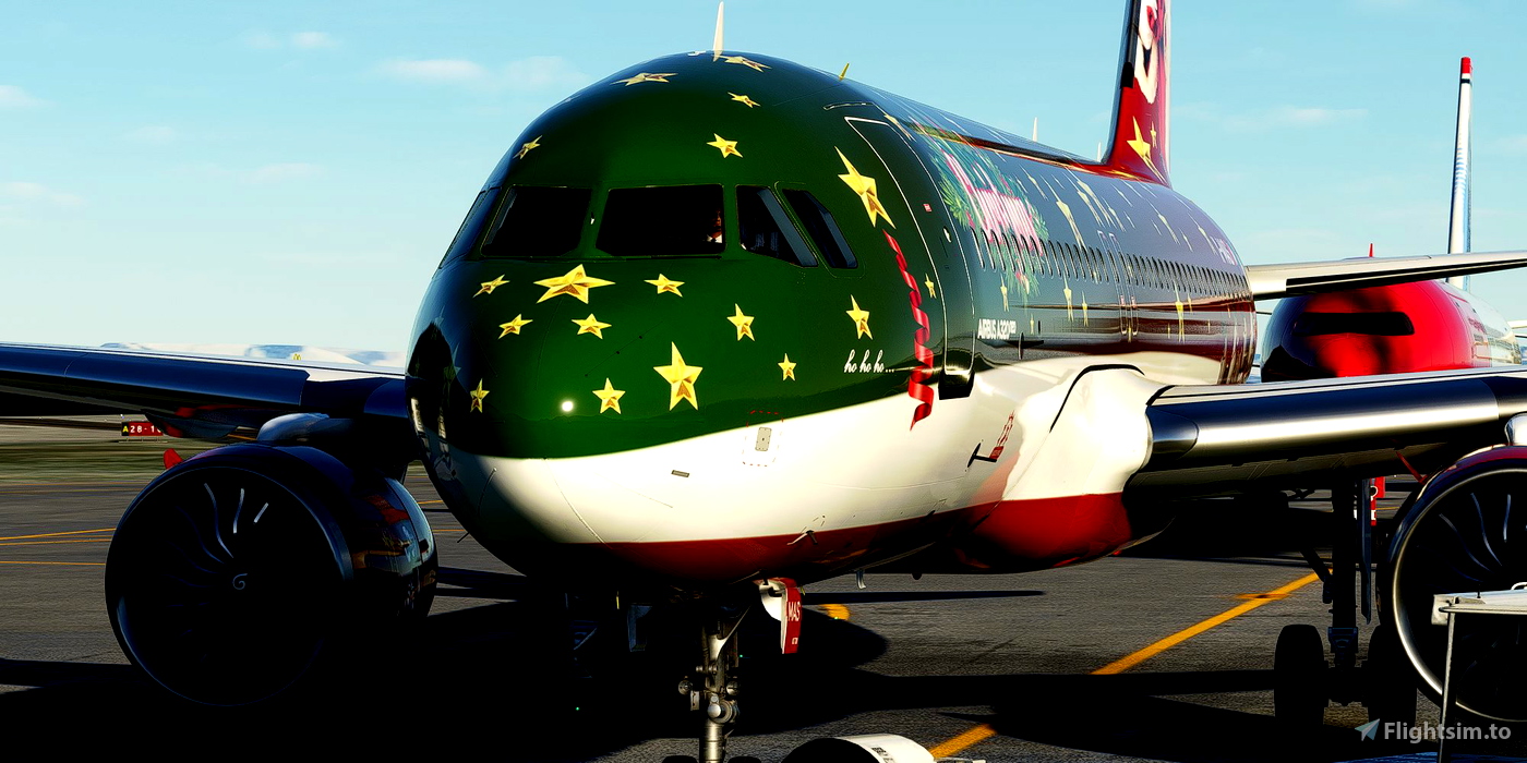 [A32NX] FlyByWire | Airbus A320neo Christmas Airlines X-MAS in 8k for ...