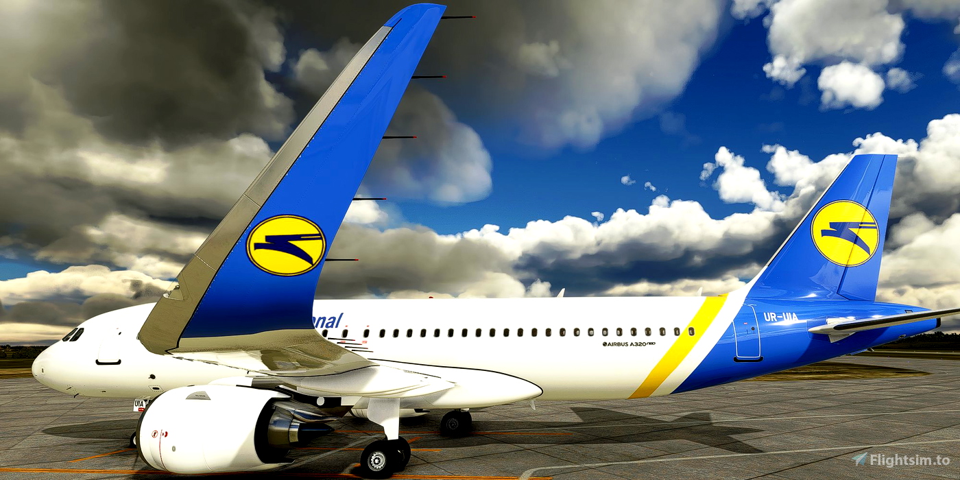 [A32NX] FlyByWire | Airbus A320neo UKRAINE INTERNATIONAL AIRLINES UR ...