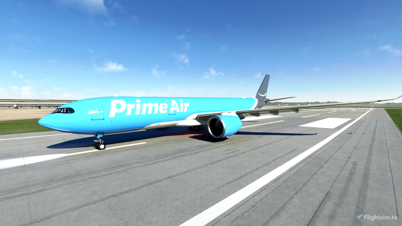 Headwind A330-900neo Prime Air Blue & White with & without mask 8K for ...