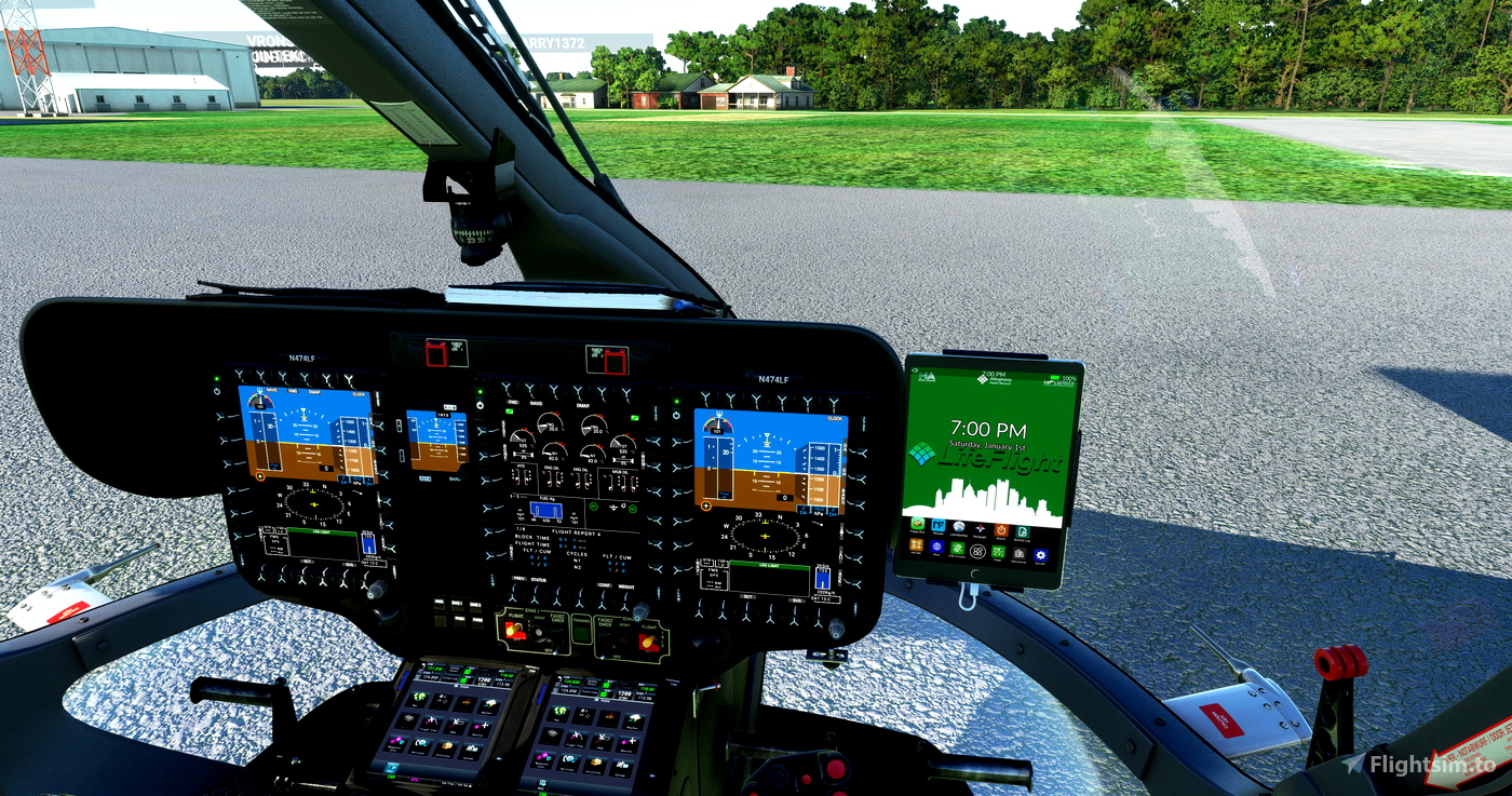 HPG H145 AHN Lifeflight 4 N474LF HEMS + CIV for Microsoft Flight ...