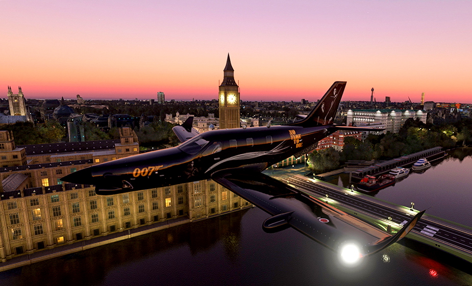 James Bond 007 | No Time To Die for Microsoft Flight Simulator | MSFS