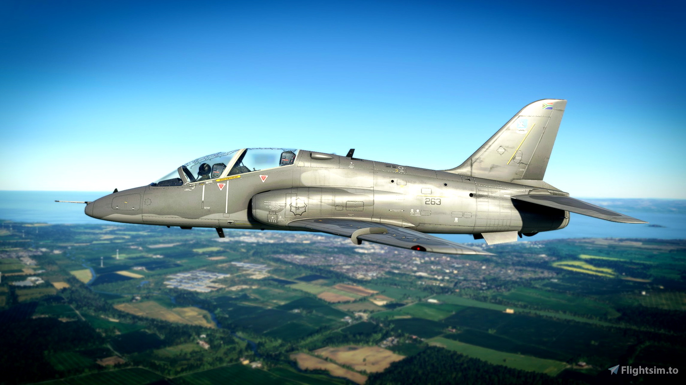 Just Flight Hawk T1 South African Air Force SAAF Training Livery. for ...