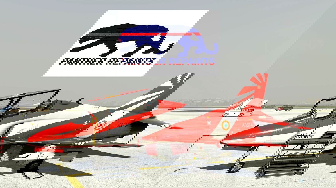 Justflight Hawk-IAF Suryakiran for Microsoft Flight Simulator | MSFS