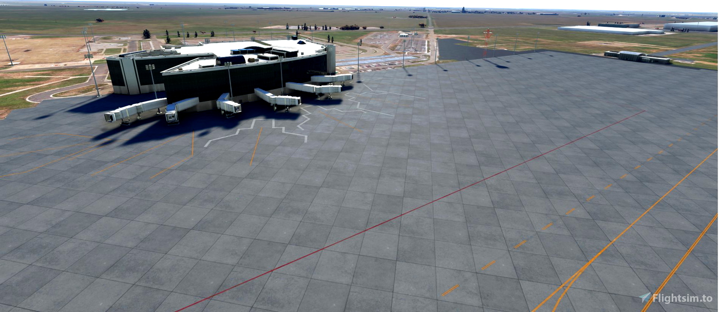 KAMA Amarillo Layout Upgrade for Microsoft Flight Simulator | MSFS
