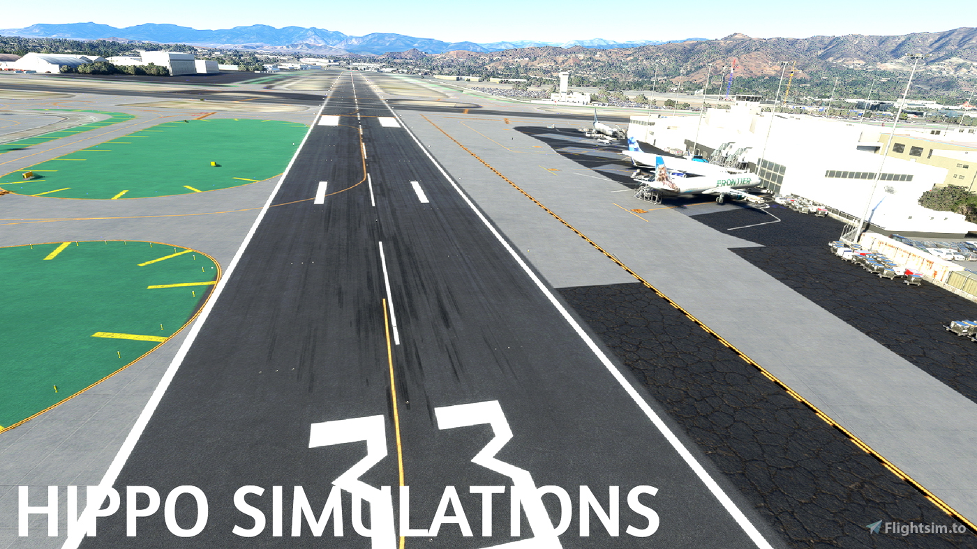 KBUR, Hollywood Burbank Airport for Microsoft Flight Simulator | MSFS