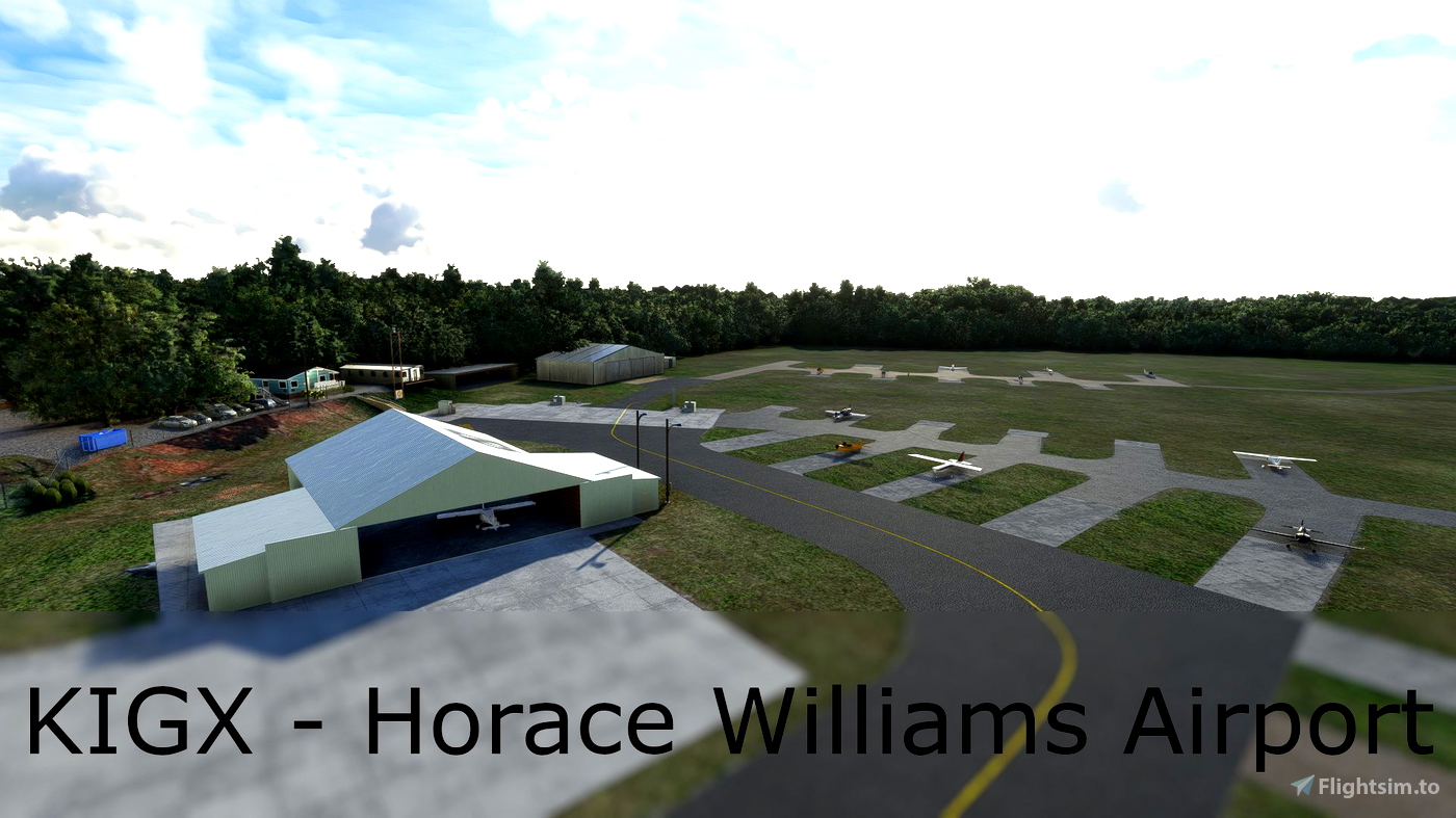 KIGX - Horace Williams Airport for Microsoft Flight Simulator | MSFS