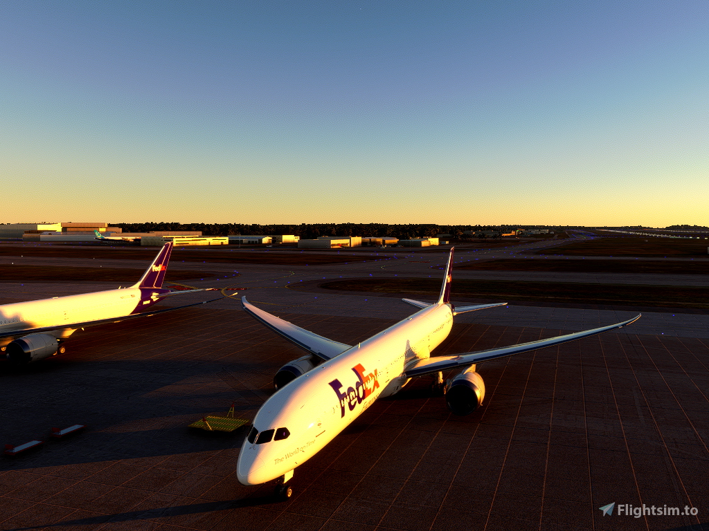 KMEM Memphis International - FedEx Hub for Microsoft Flight Simulator ...