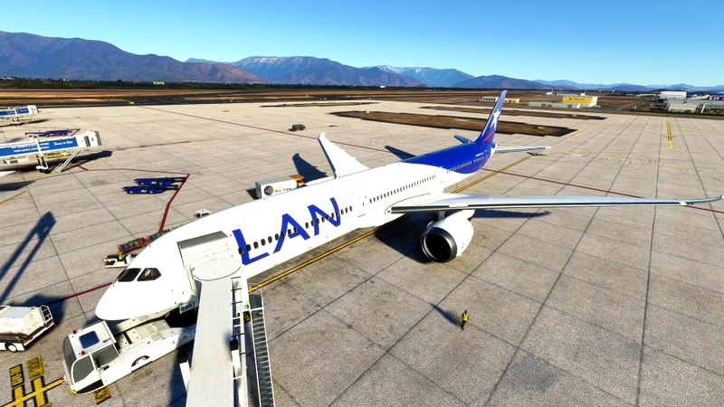 LAN Chile 787-10 Livery for Microsoft Flight Simulator | MSFS